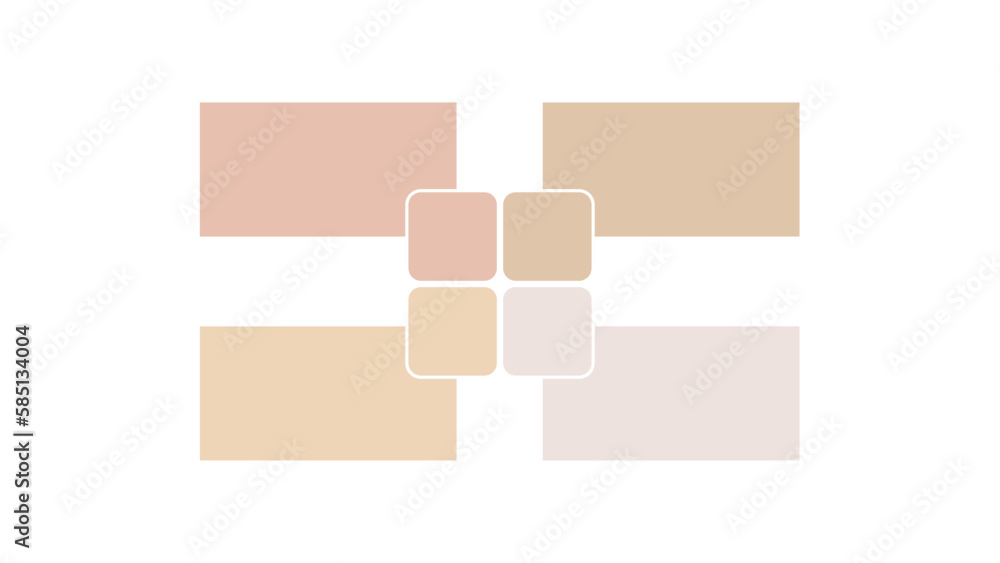 Blank company process chart infographic template vector can be used for ...