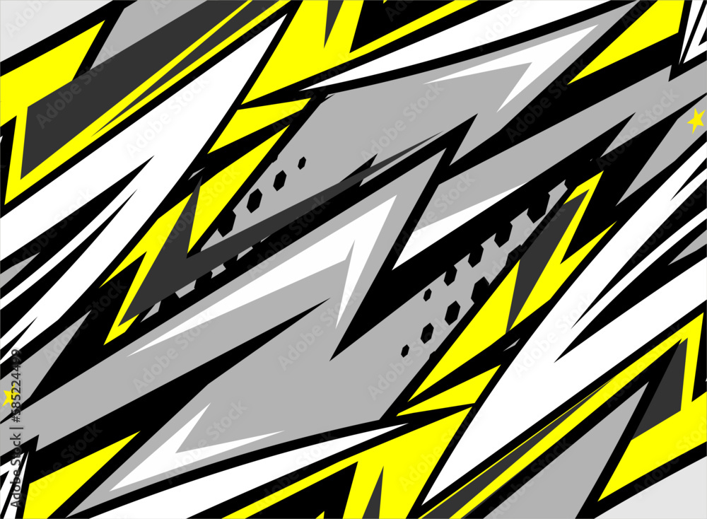 design vector racing background with a unique line pattern and with a ...