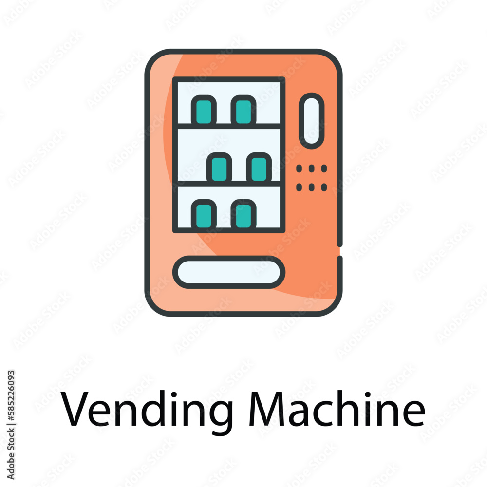 Vending Machine icon. Suitable for Web Page, Mobile App, UI, UX and GUI ...