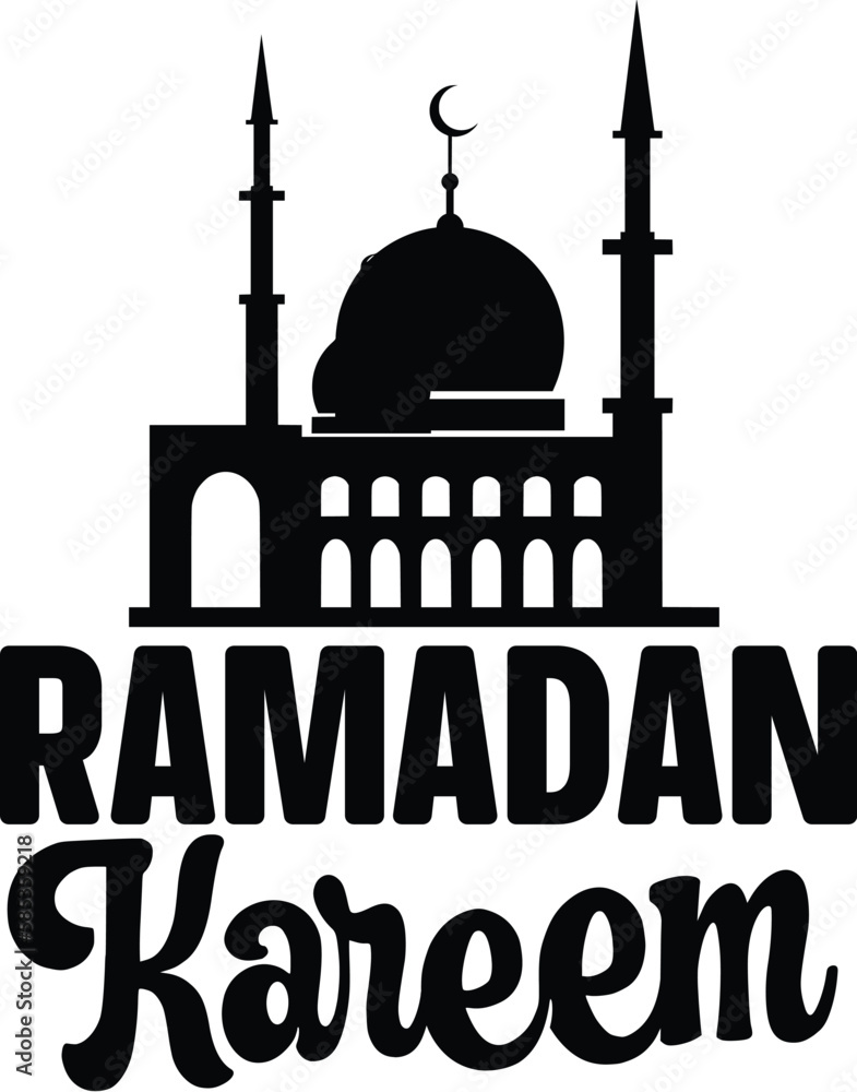 Vector de Stock Ramadan Kareem SVG,Ramadan Mubarak Svg,Happy Ramadan ...