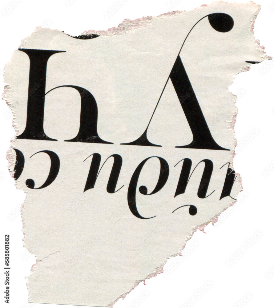 Light textured scrap of magazine paper Stock Photo | Adobe Stock