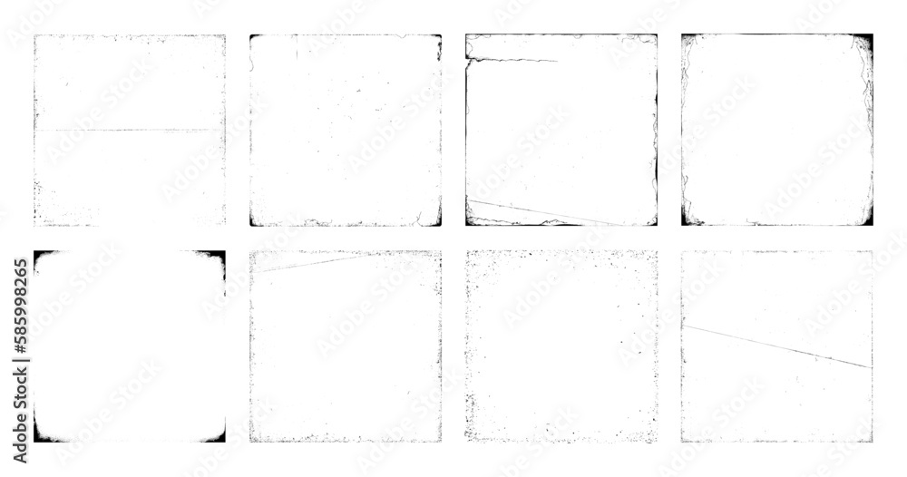 Square overlay texture for CD, vinyl, album cover. Square blank ...