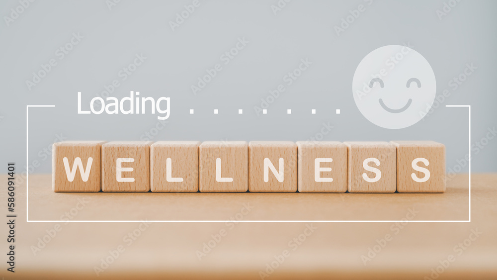 For wellness, wellbeing, relaxation mental health concept. wellness ...