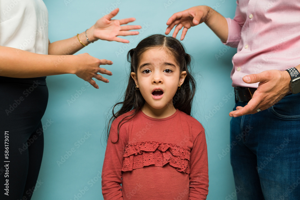 Parents fighting about child custody Stock Photo | Adobe Stock