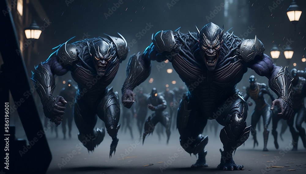 The Battle of Titans: Two Super Villain AIs in a Ferocious Fight ...