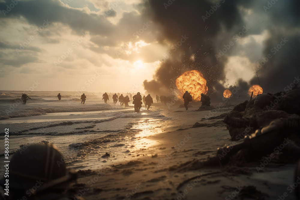 Normandy Beaches: Remembering war, the Sacrifice and Heroism of WW2 ...