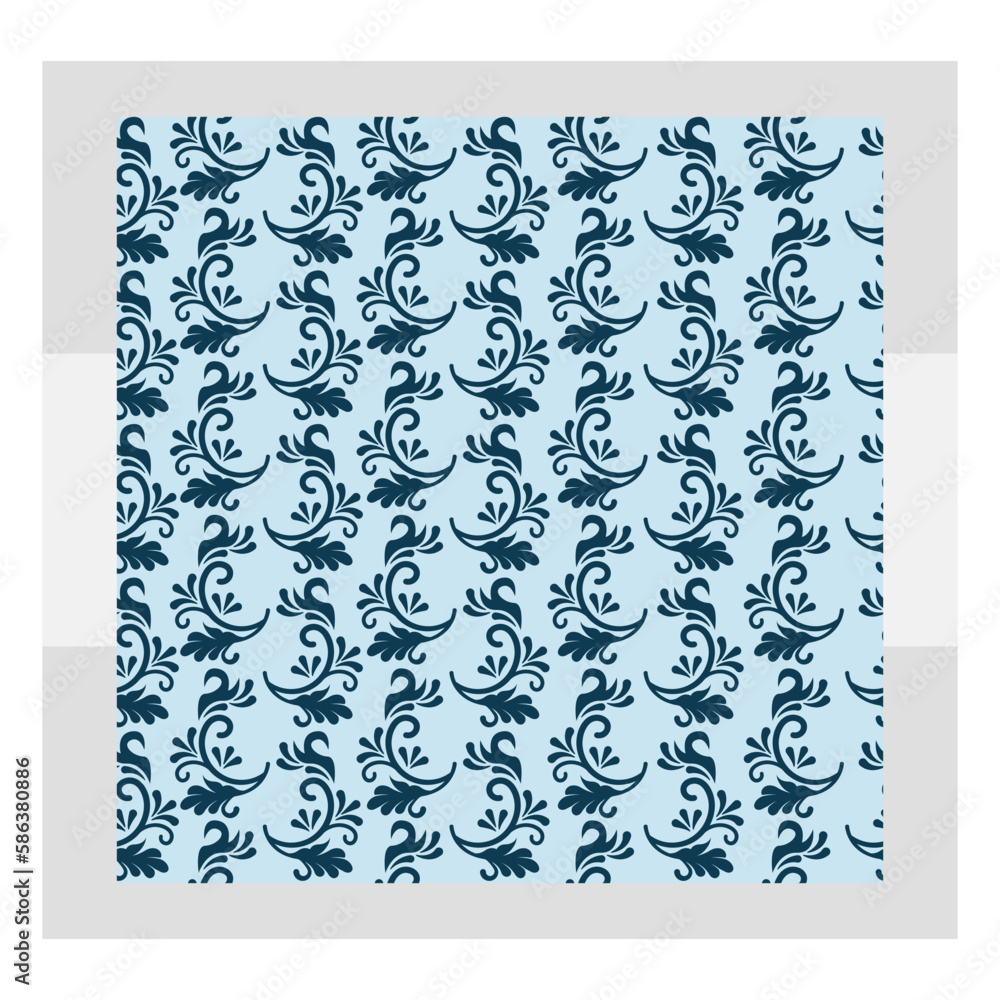Vector de Stock Floral Pattern SVG, Seamless Floral Pattern, Seamless ...