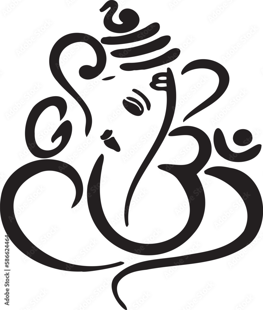 Ganesha Vinayagar Stock Vector | Adobe Stock