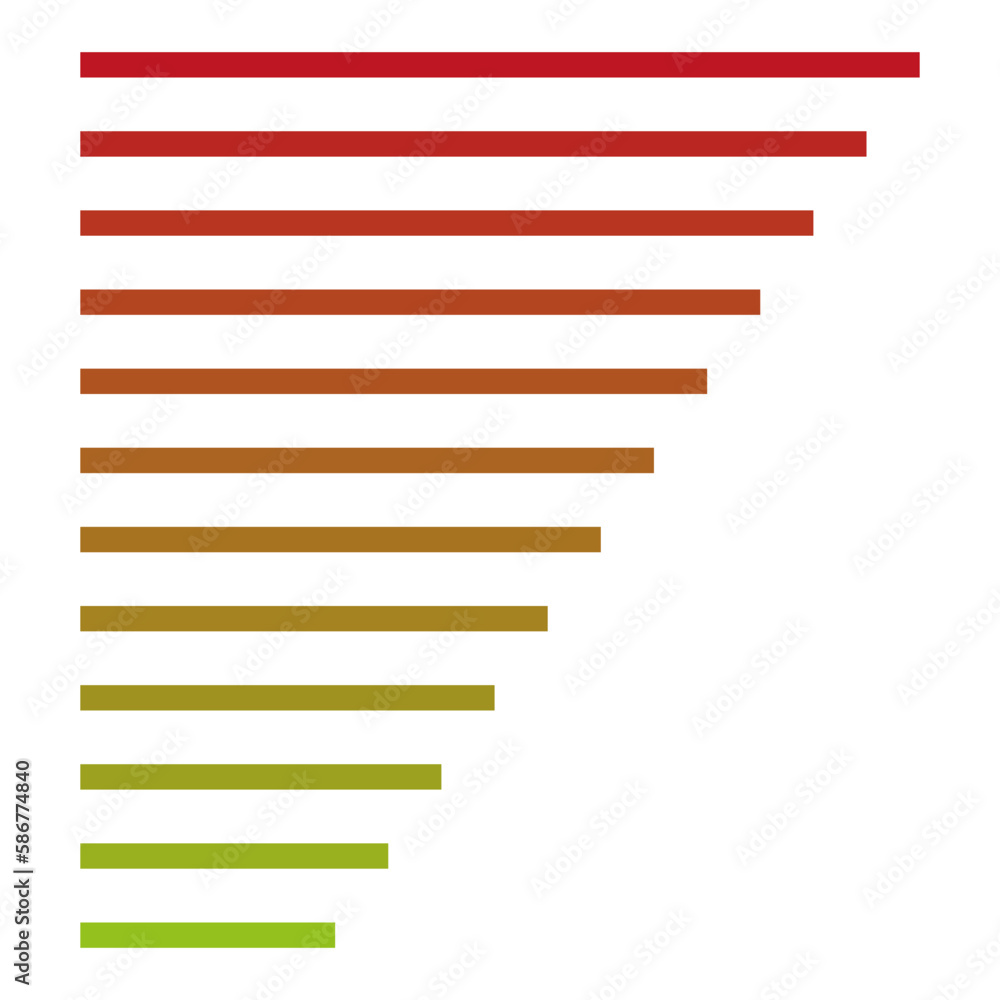 Progress bar. Steps, phases, level indicator. Yardstick meter. Rank ...