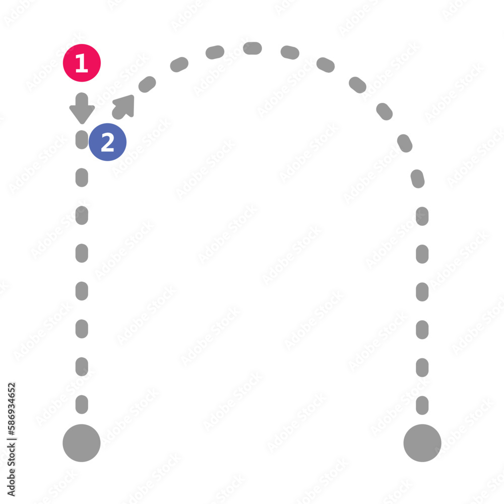 Tracing alphabet letter n lowercase prewriting dotted line element for ... Tracing alphabet letter n lowercase prewriting dotted line element for ...