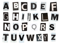 Alphabet Letters From Magazine Free Stock Photo - Public Domain Pictures