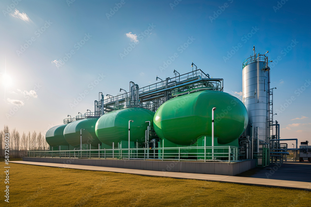 Green Hydrogen renewable energy production facility - green hydrogen ...