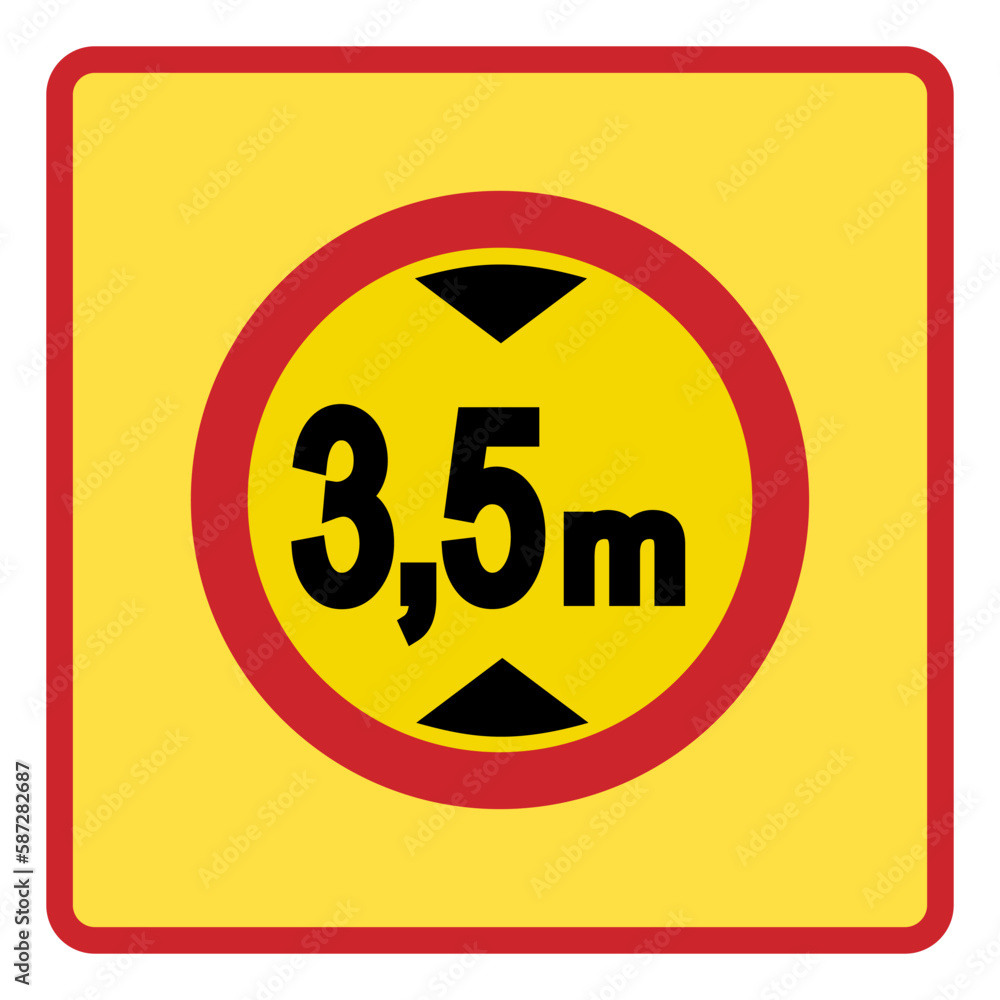 Traffic signs. Road signs. Instruction road signs. Road signs acting on ...