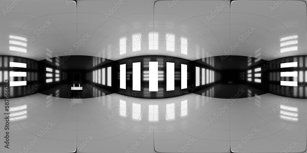 HDRI map, spherical environment panorama background, futuristic 360 ...