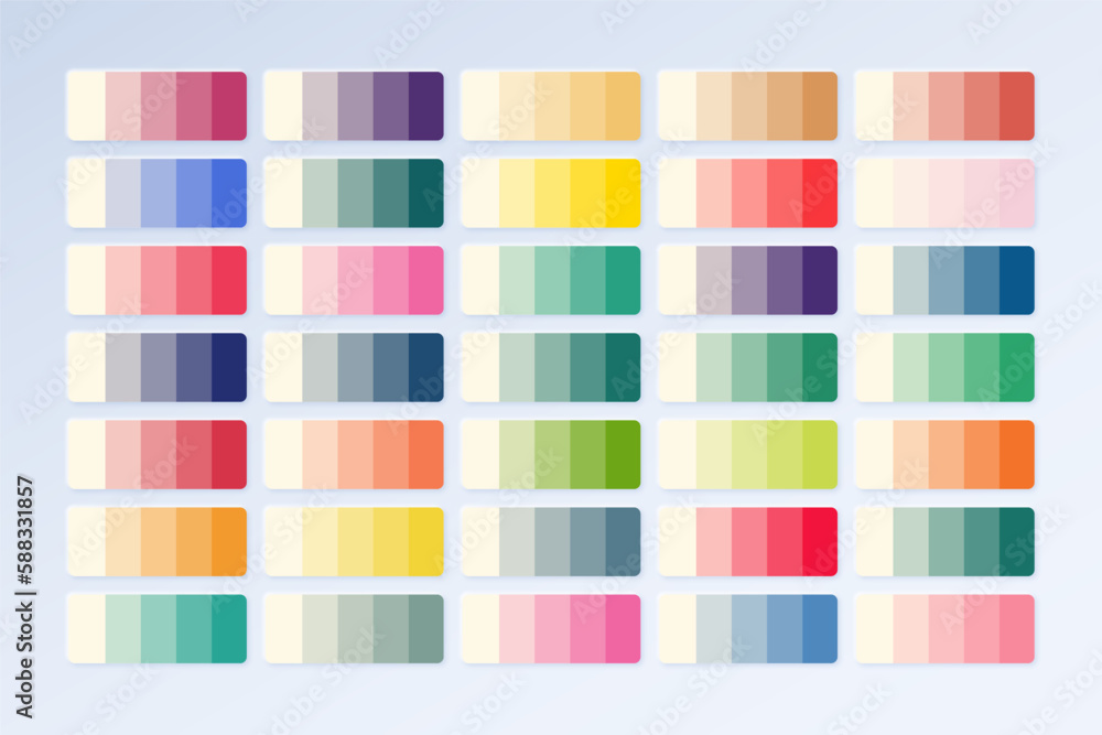 Future color trend in RGB Hex. Palette Guide with Hex color code ...