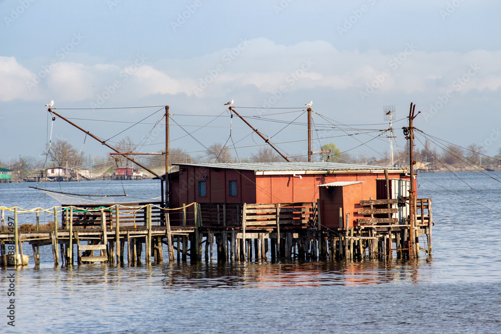 comacchio regional park delta del po lagoon city famous for its ...