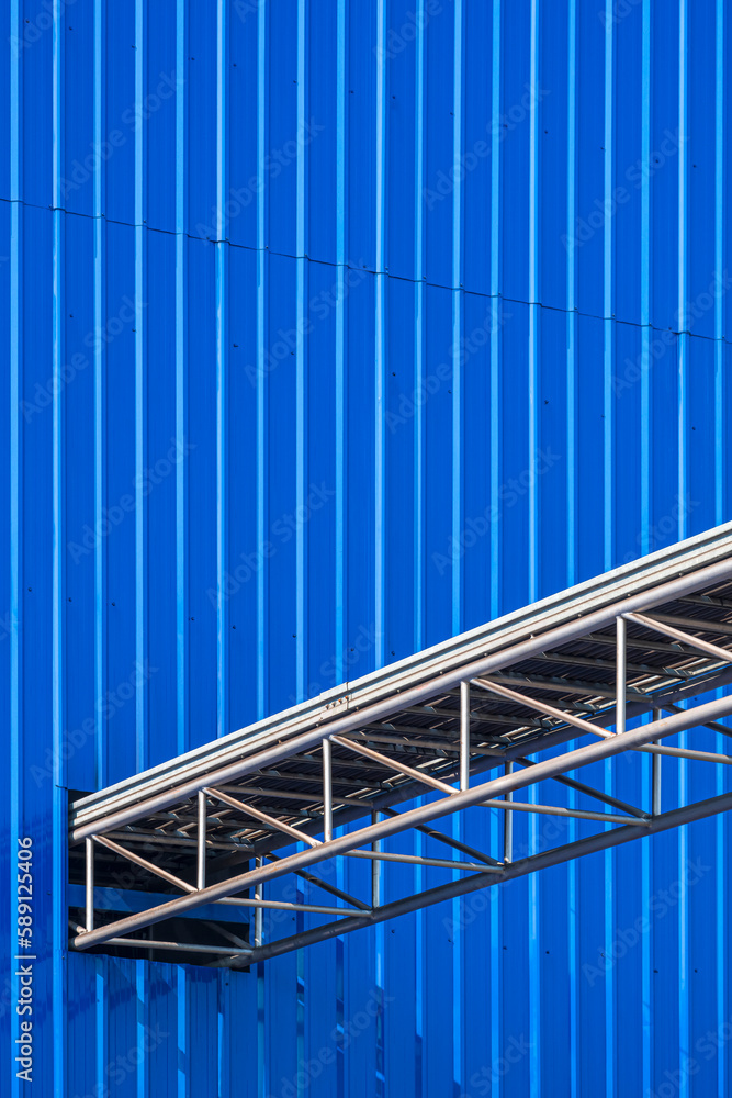 Overhead Electrical Cable ladder for installing power and control cable ...
