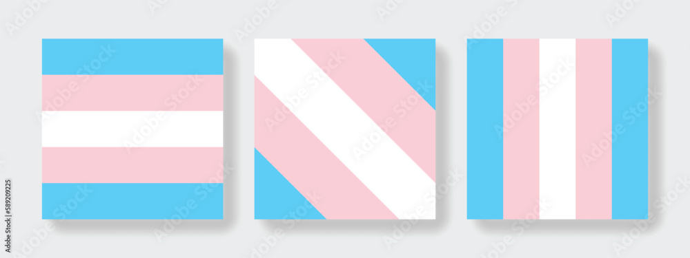 Social media post for Transgender with light color palette representing ...