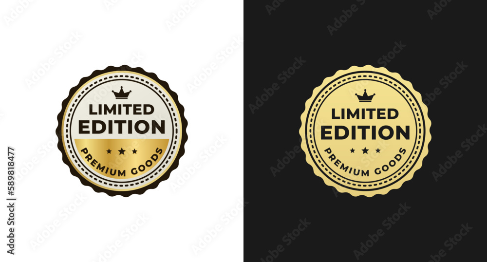 Vetor Limited edition label or Limited edition tag vector isolated in ...