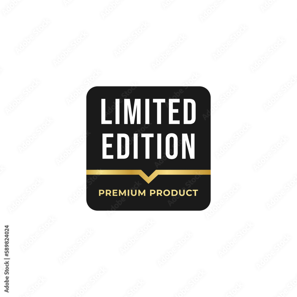 Vektor Limited edition label or Limited edition mark vector isolated in ...