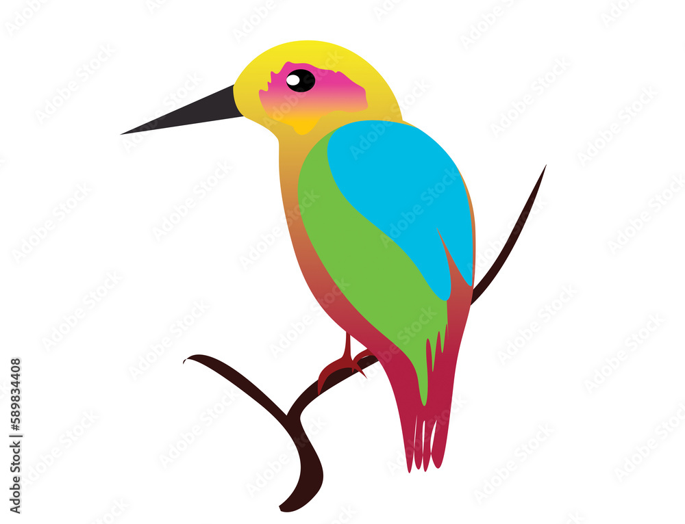 bird logo transparent png Stock Illustration | Adobe Stock