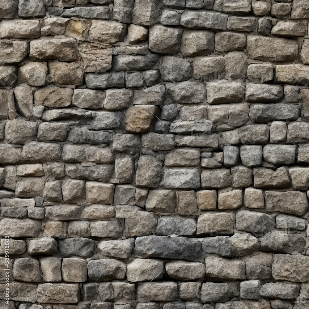 ancient chinese stone wall tile 1 - Repeating Tile Stock Illustration ...