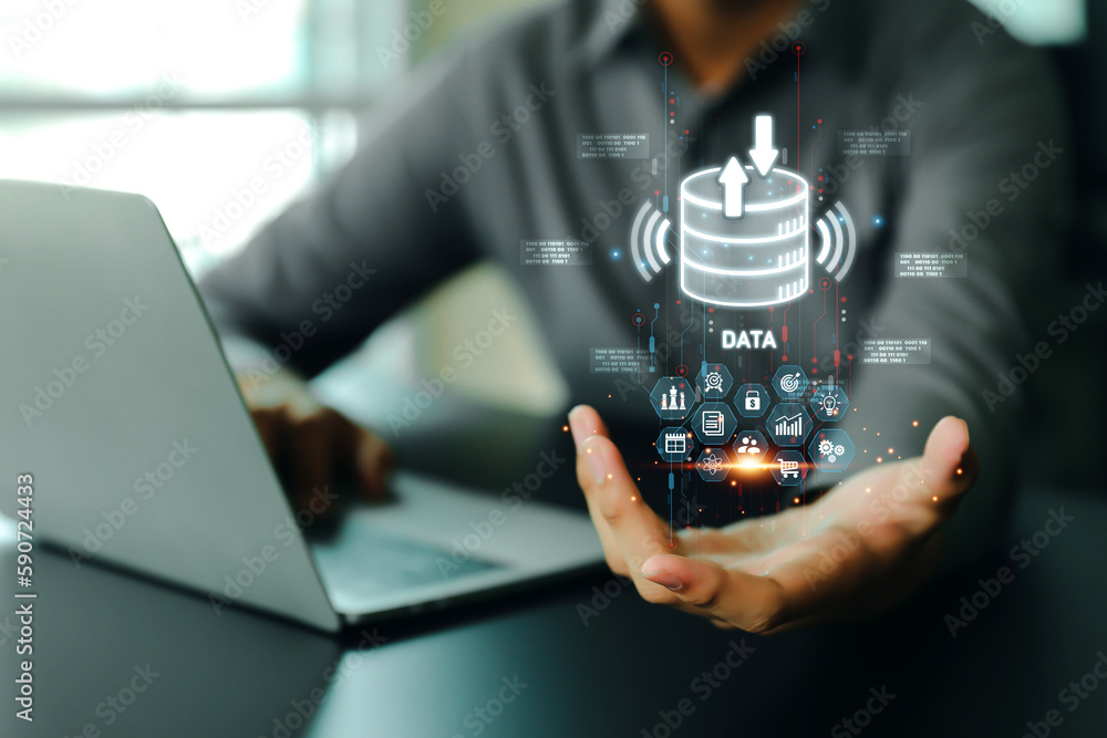 Database Management Cloud Computing Or Data Center Cyber Security File