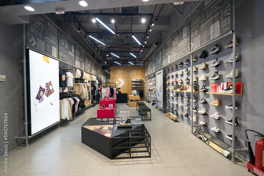 HO CHI MINH CITY, VIETNAM - CIRCA MARCH, 2023: interior shot of ...