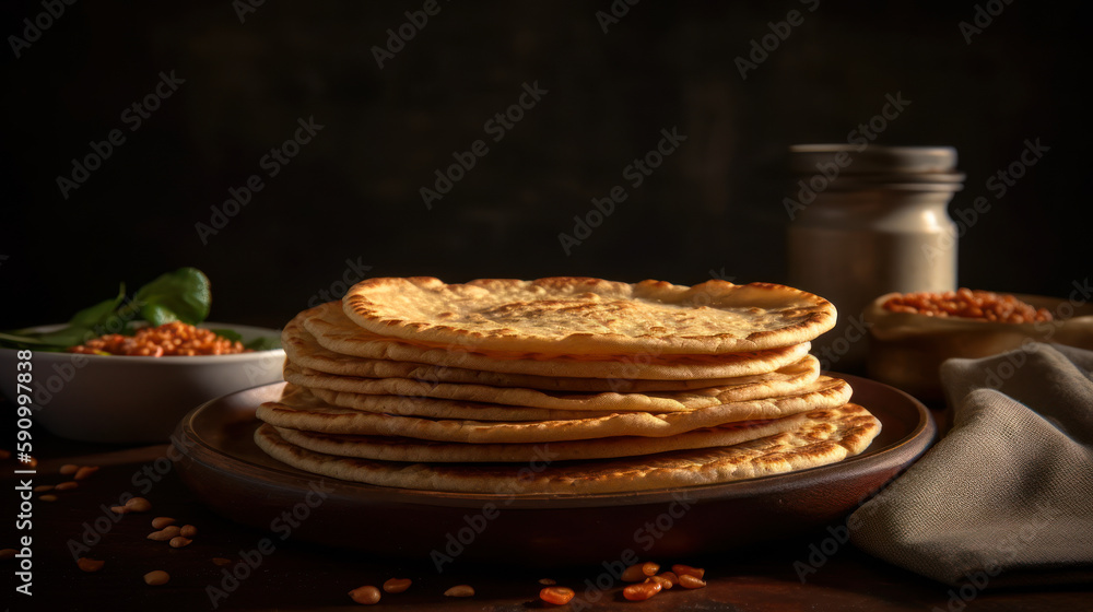 Golden and Delicious Roti - A Must-Try Indian Flatbread. Food ...