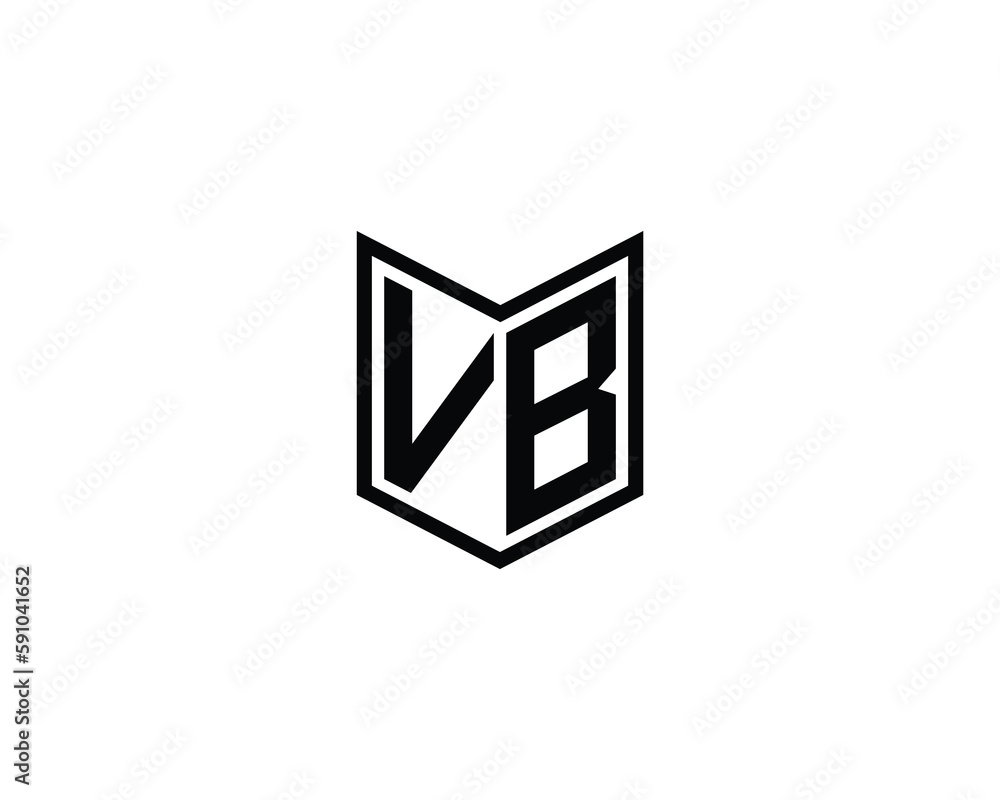 VB Logo design vector template Stock Vector | Adobe Stock