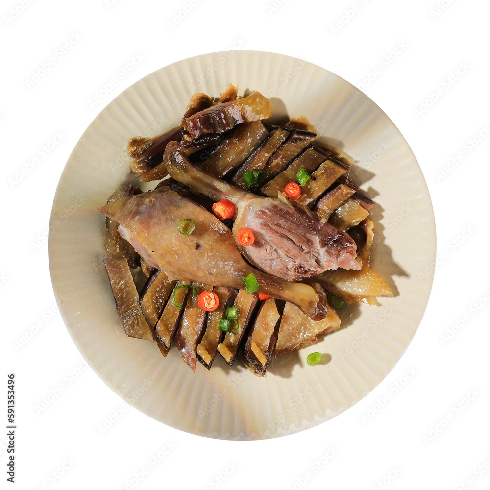 Stock-Foto „Wuwei Smoked Duck,Anhui cuisine, founded in China during ...