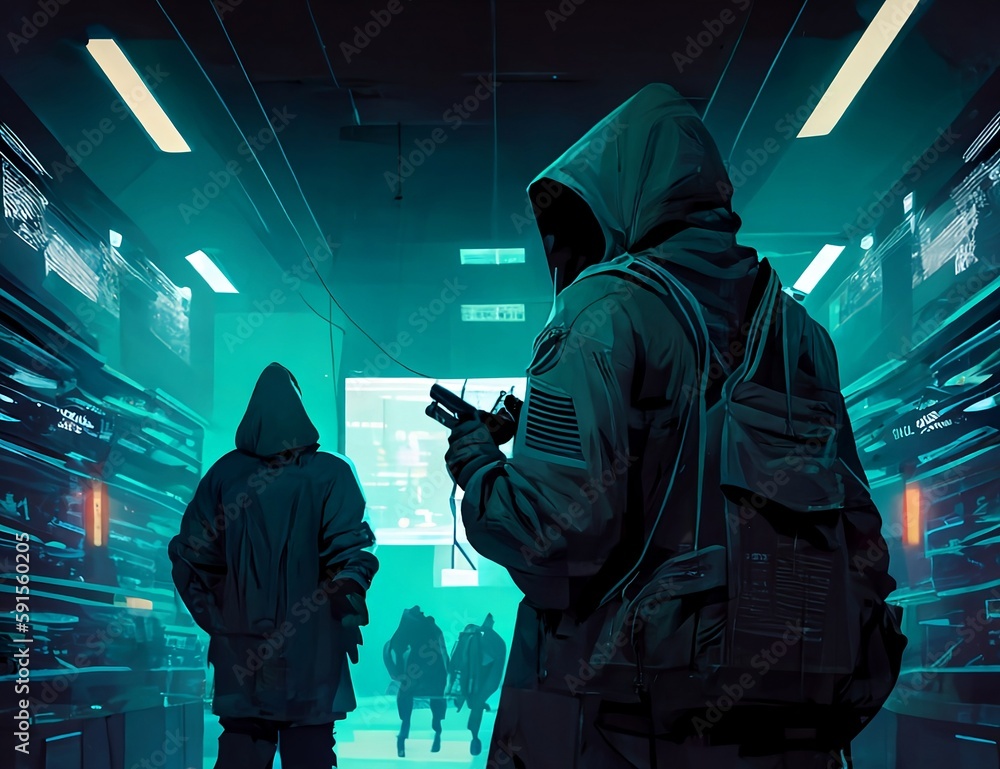 Explore the tension and security of a high-tech data center in this ...