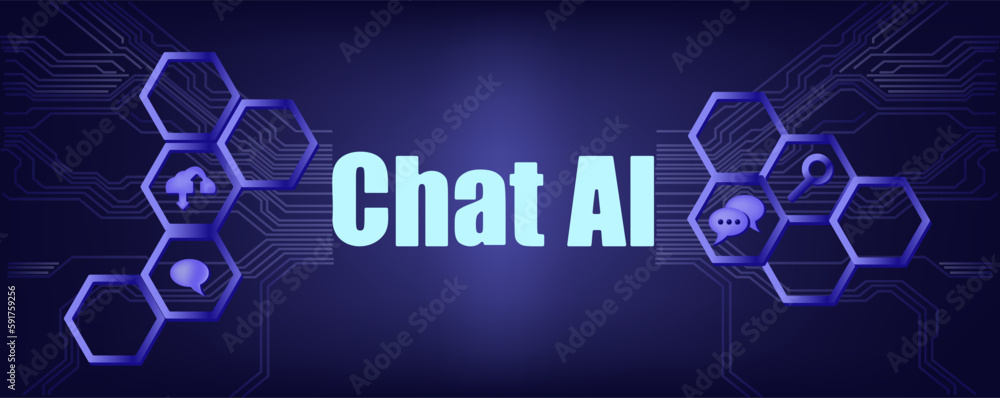 Chatbot, using and chatting artificial intelligence chat bot developed by tech company. Digital ...