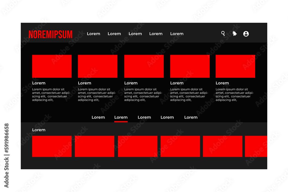 Movie player app on Laptop screen. Netflix logo. N Letter icon. Graphic ...
