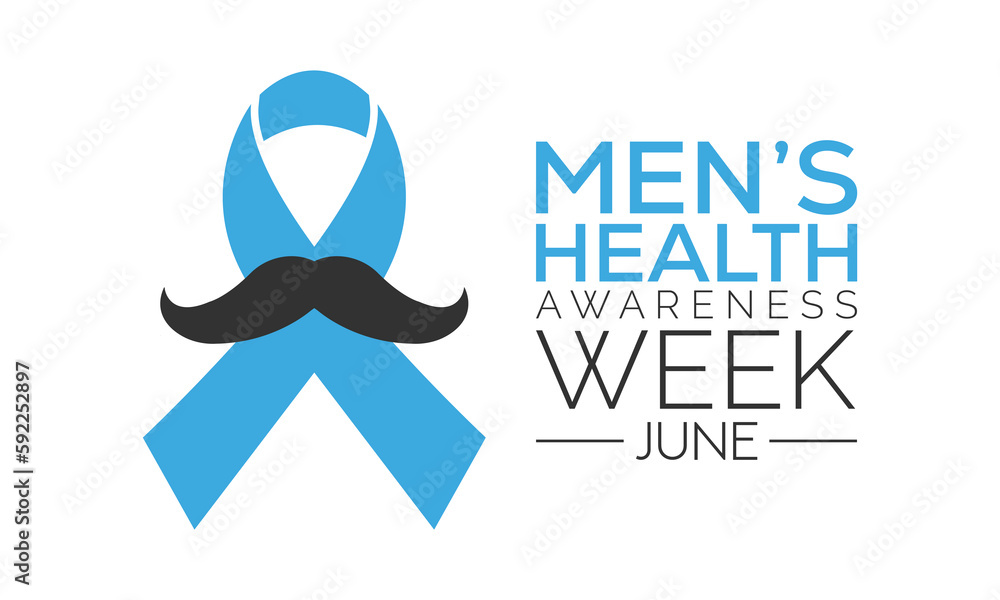 Men's health week is observed every year in June. banner design ...