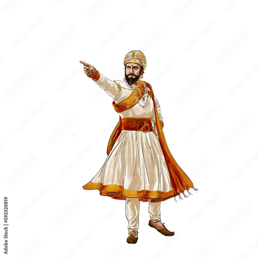 Chhatrapati Shivaji Maharaj, the founder of Maratha Empire in western ...