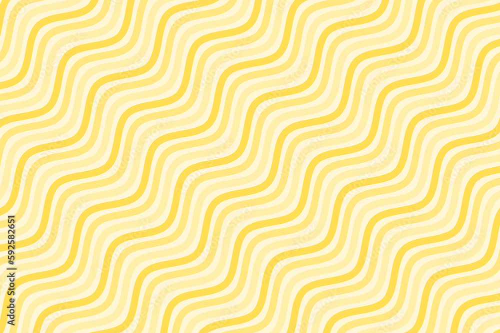 Image vectorielle Stock Pastel yellow water wave stripes repeating ...