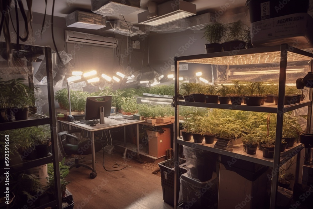 Cannabis 3 plants Growth Process: A Stunning Photographic Series ...