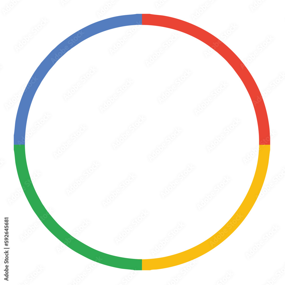 เวกเตอร์ Stock Google custom review circle round icon transparent png logo. flat icon isolated ...
