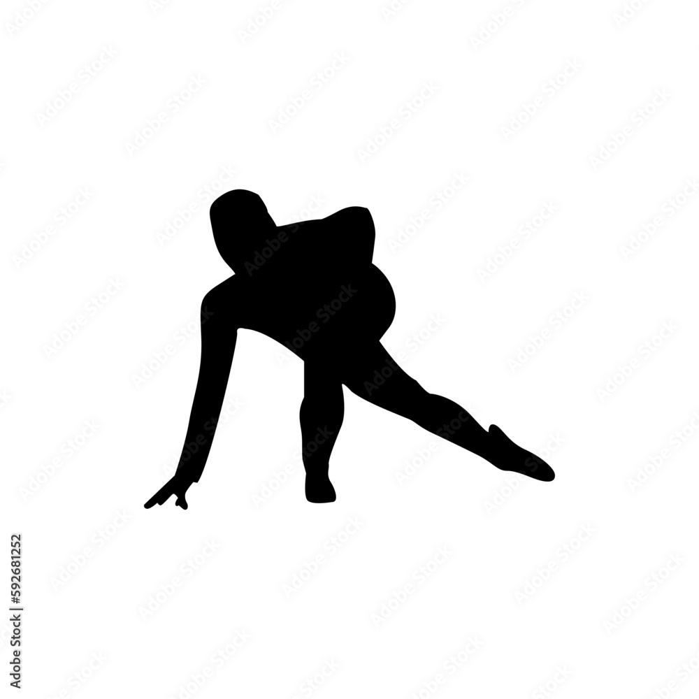 dancing people movement vector silhouette, clean drawing, dancing ...