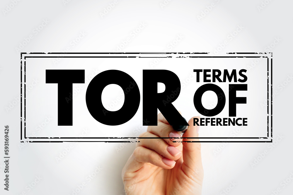 TOR Terms Of Reference - define the purpose and structures of a project ...
