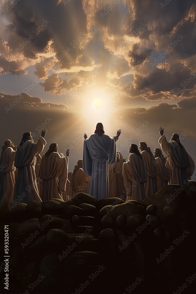 jesus after the resurrection, Jesus rises, jesus closeup face, happy ...