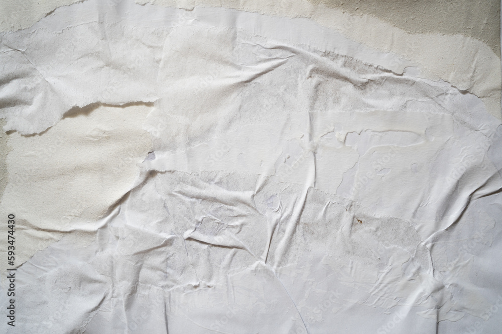 Peeled white paper texture background Stock Photo | Adobe Stock