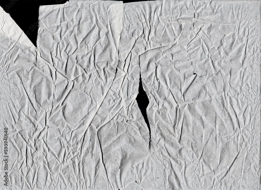 Paper crumpled texture for overlay and paper effect graphic design ...