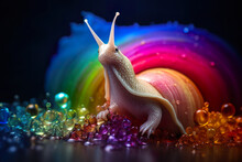 Rainbow Snail Free Stock Photo - Public Domain Pictures