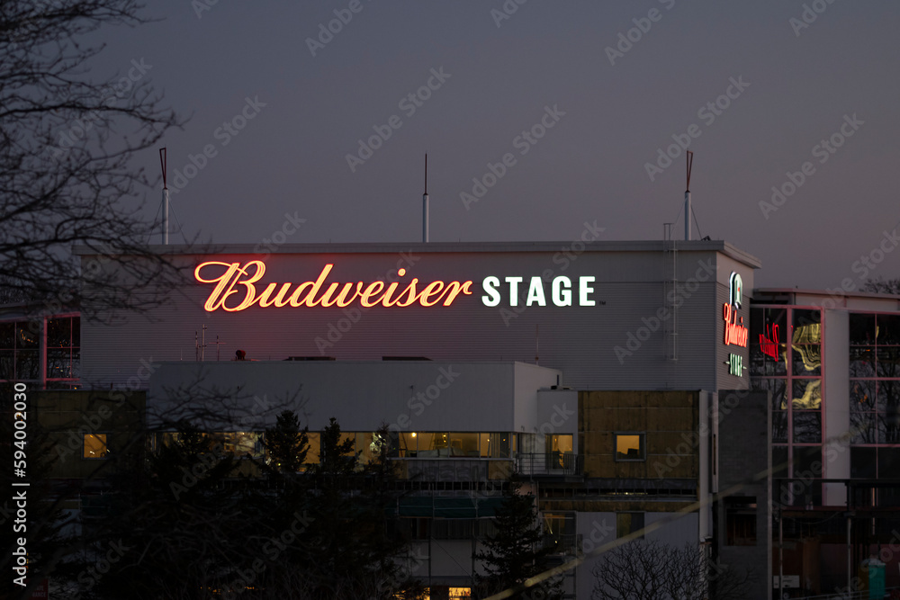 Budweiser Stage (Molson Canadian Amphitheatre) is a semi-enclosed ...
