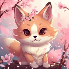 Valentine Tree Fox Heart Art Free Stock Photo - Public Domain Pictures