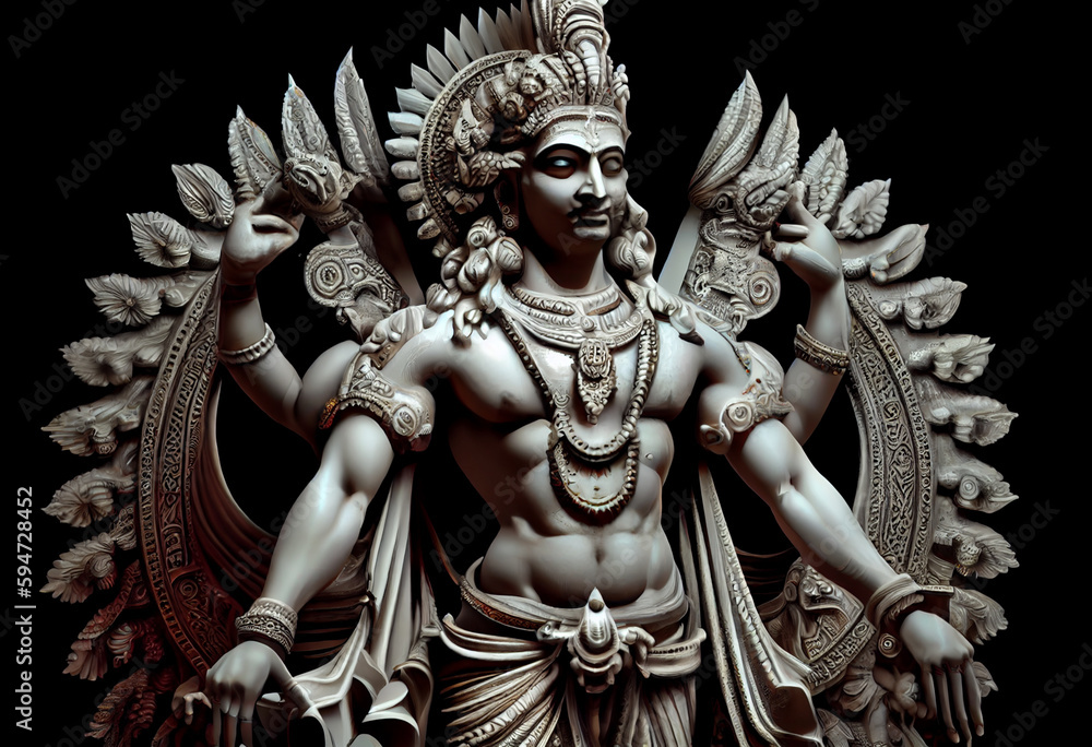 Major gods and goddesses of ancient Indian religions including Hinduism ...