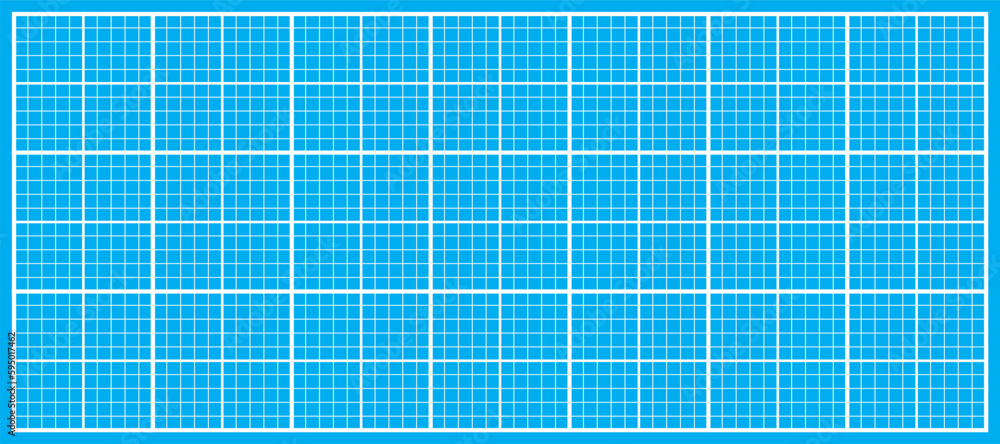 Drawing empty office blue millimeter paper ( mm ) background. Square ...