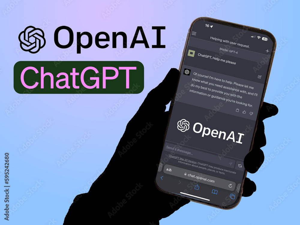 OpenAI released ChatGPT based on technology of GPT-4 that use large language models with a ...